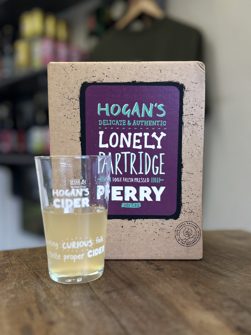 Lonely Partridge Perry 5.8% – Fruity Still Pear Cider | Hogan’s Cider ...