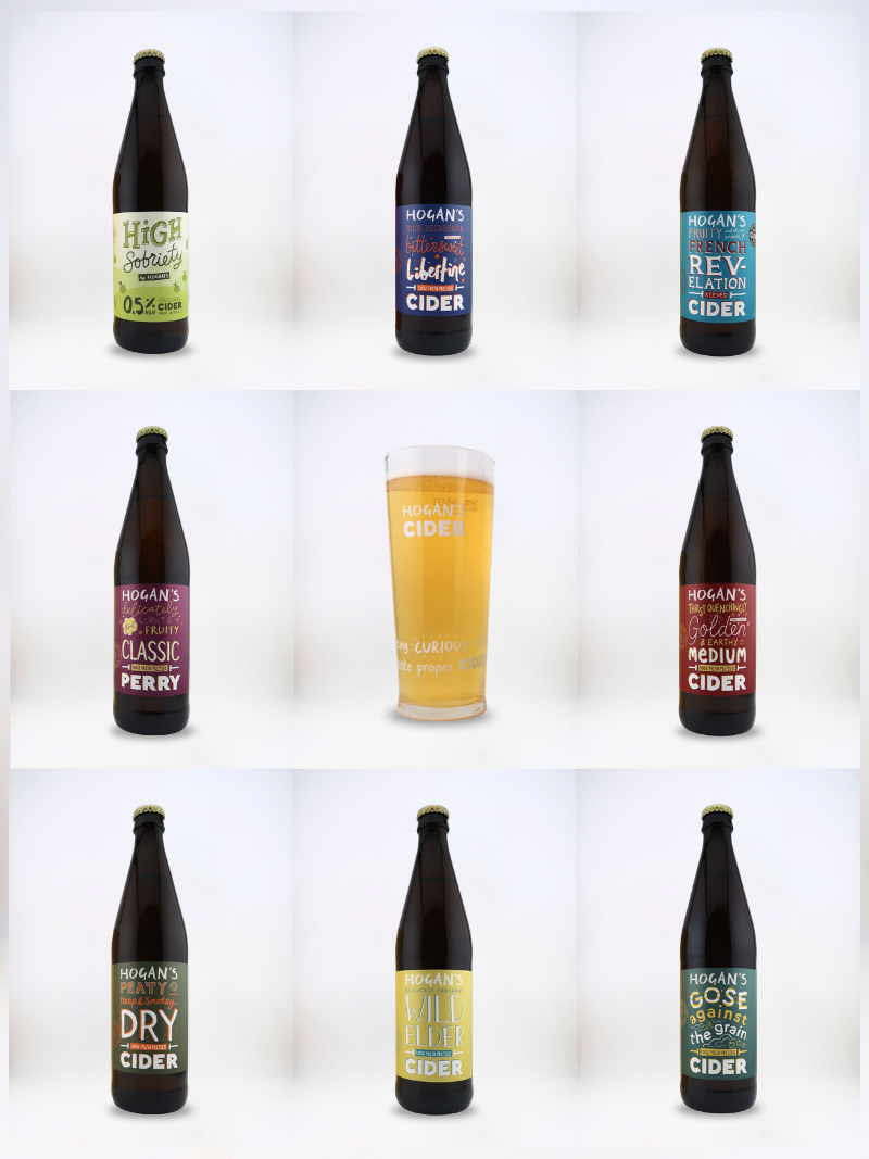 Discovery Case – 10 Ciders & Branded Glass | Hogan’s Cider – Hogan's Cider