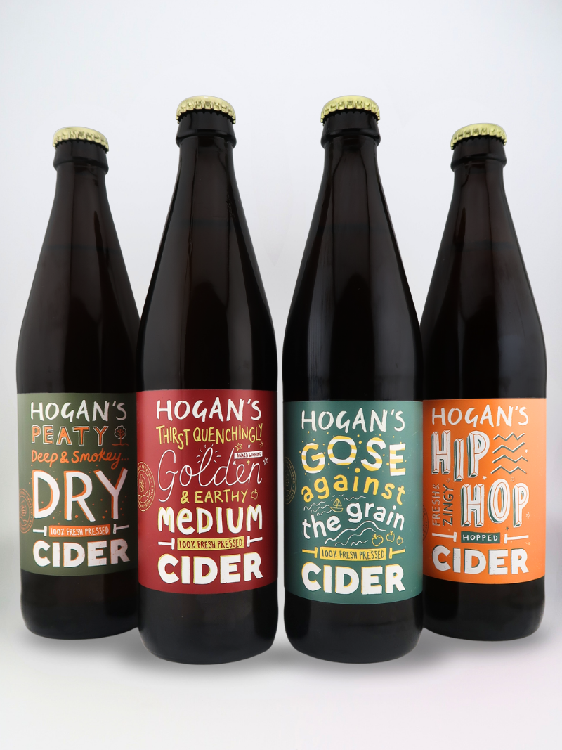 Bold & Complex Cider Case – Dry, Hoppy & Tangy | Hogan’s Cider – Hogan ...